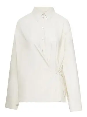 LEMAIRE Twisted Cotton Shirt Multicolor