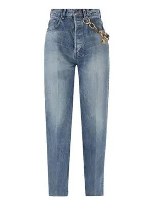 Celine Boyfriend Denim Jeans - Multicolor