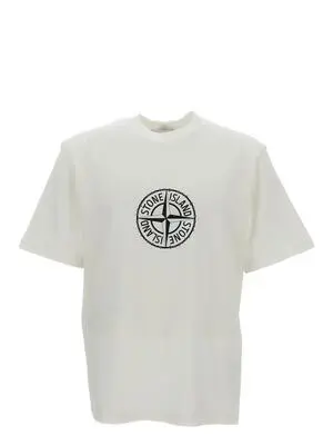 Stone Island T-shirt All Around Compass - Multicolor