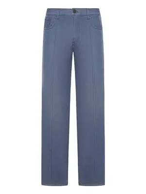Prada Washed Denim Five-pocket Jeans - Multicolor