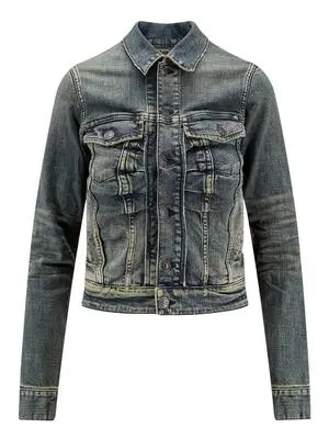 Balenciaga Denim Jacket - Multicolor