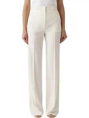 Max Mara Tailored Wide Leg Pants - White