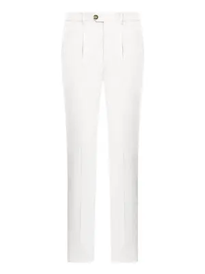 Brunello Cucinelli BRUNELLO CUCINELLI Tailored Cotton Trousers Multicolor
