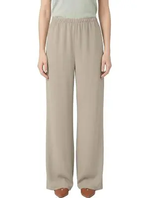Max Mara Cotton Pants With Pleats - Cream
