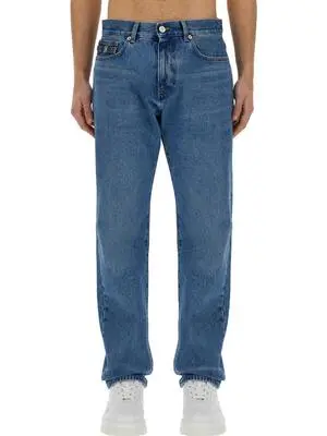 Versace Regular Fit Jeans - Blue