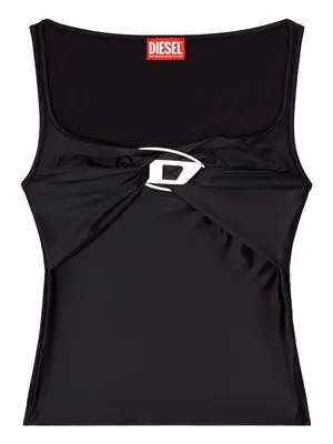 DIESEL® Logo Embellished Tank Top - Multicolor