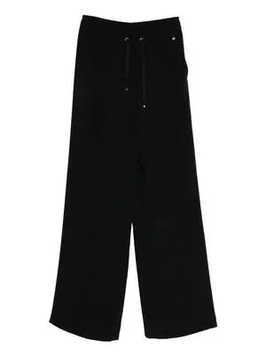 Herno High-waisted Wide-leg Trousers - Blue