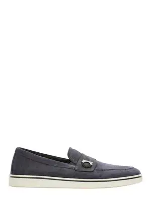 FERRAGAMO Leather Loafers - Multicolor