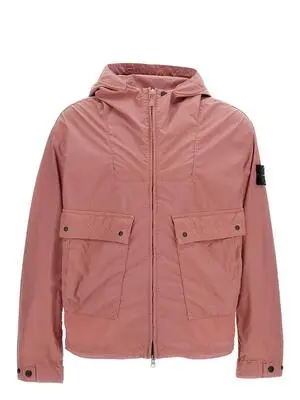 Stone Island Short Hooded Technical Parka - Multicolor