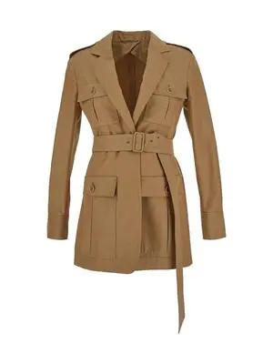 MAX MARA MAX MARA Sacco Belted Single Breasted Jacket