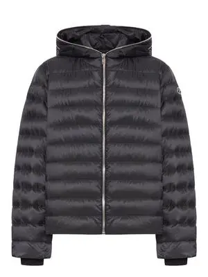Moncler Rick Owens Padded Jacket With Hood - Black