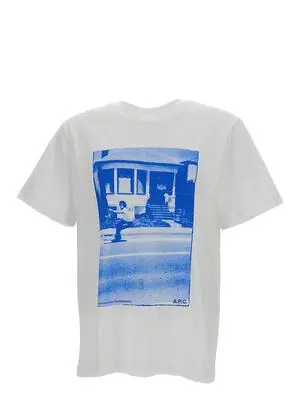 A.P.C. A.P.C. Men Short-Sleeve T-Shirt With A Print