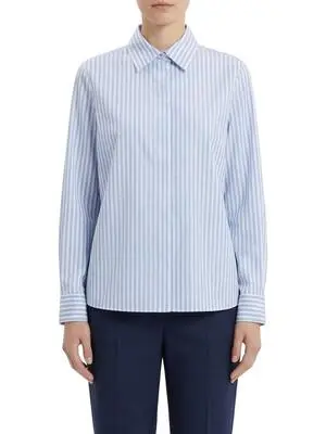 Max Mara Striped Shirt - White