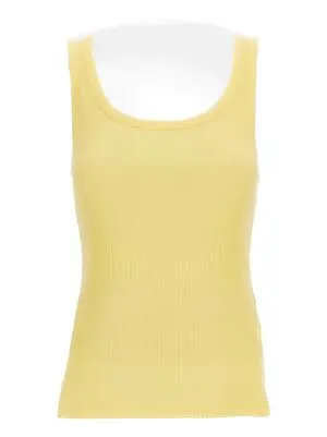 Jacquemus Le Marcel Rond Carré Ribbed Tank Top - Multicolor