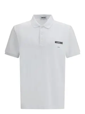 Moschino Cotton Polo Shirt - White