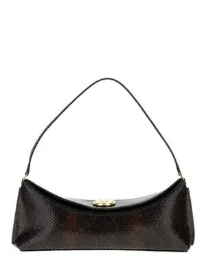Jacquemus Le Calisso Shoulder Bag In Python-effect Leather - Multicolor