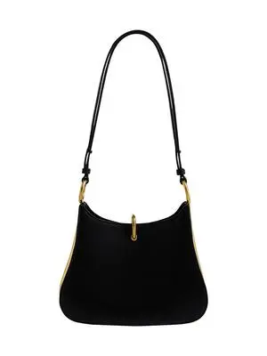 Rabanne Leather Shoulder Bag With Gold Details - Multicolor