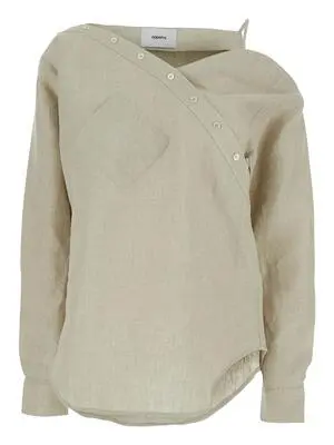 Coperni Classic Collar Linen Shirt - Multicolor