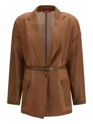 Max Mara Ramie Blazer - Multicolor