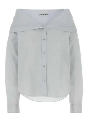 Our Legacy Embroidered Poplin Shirt - Multicolor