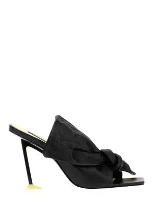 Givenchy Leather Boudoir Mules - Black