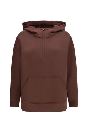 Max Mara Weekend Max Mara Half-Zip Hoodie Brown
