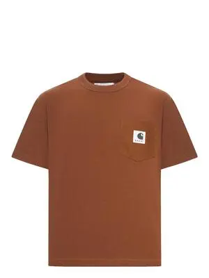 SACAI X CARHARTT Carhartt Wip Cotton Jersey T-shirt - Multicolor