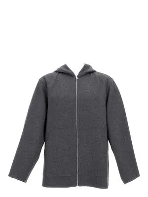 Bottega Veneta Double-face Wool Hooded Blouson Jacket - Multicolor