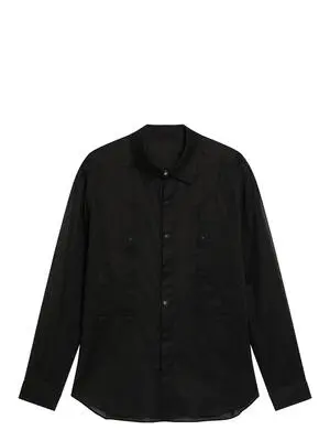 Rick Owens Lightweight Cotton Shirt - Black