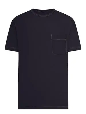 LEMAIRE Short-sleeved Boxy T-shirt In Heavy Jersey - Multicolor