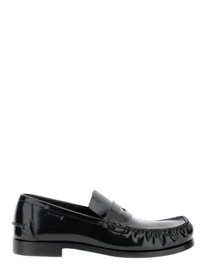 Bottega Veneta Truman Loafers In Polished Calfskin Leather - Multicolor