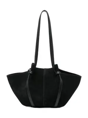 Yuzefi Suede Tote Bag - Black