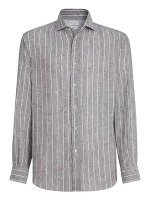 Brunello Cucinelli Linen Shirt - Multicolor