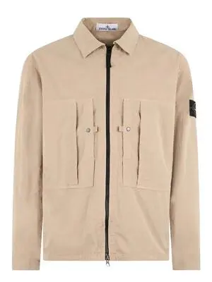 Stone Island Organic Cotton Ripstop Overshirt - Multicolor