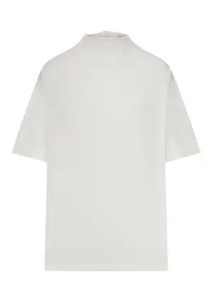 LEMAIRE Mercerized Jersey Scarf T-shirt - Multicolor
