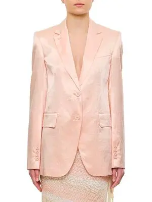 Sportmax Volante Single-breasted Jacket - Multicolor