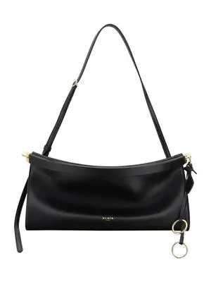 Alaïa Le Click West Medium Shoulder Bag - Black