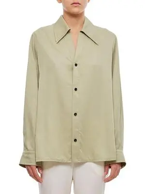 Bottega Veneta Viscose Twill Shirt - Multicolor