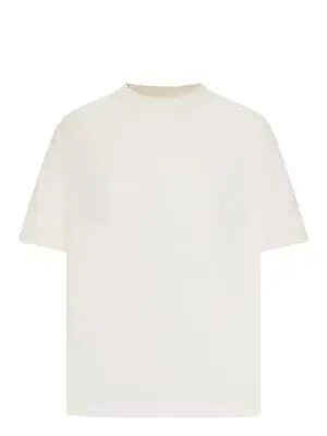 GOLDEN GOOSE Golden" Logo T-shirt Heritage White - Multicolor