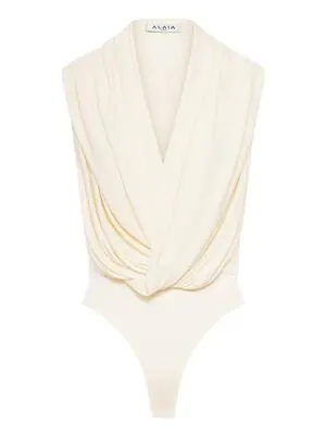 ALAÏA ALAIA Jersey Bodysuit With Hood