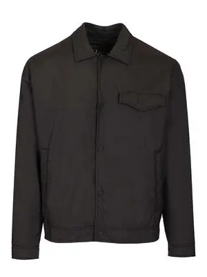 Herno Ecoage Nylon Shirt Jacket - Blue