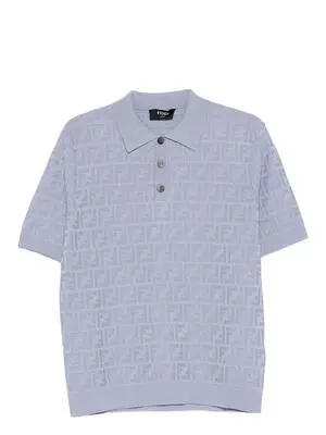 Fendi Polo Shirts - Blue