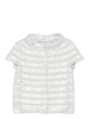 Herno HERNO Quilted Stand Collar Puffer Jacket Gray