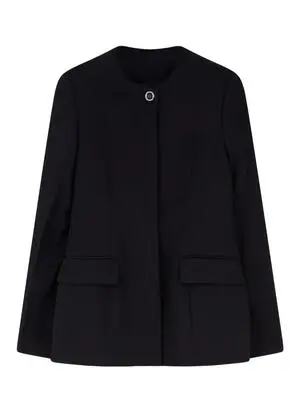 TOTEME Viscose Blend Blazer - Black