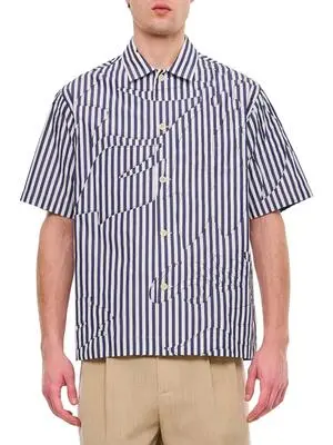 Sacai Cotton Poplin Shirt - Multicolor
