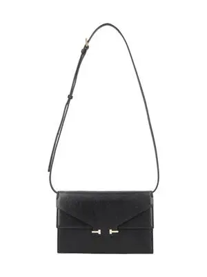 TOM FORD Supple Grain Bag With Turn Lock Closure - Black
