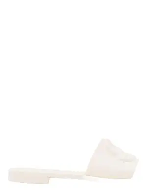 Moncler Moncler Rubber Logo Slides Multicolor