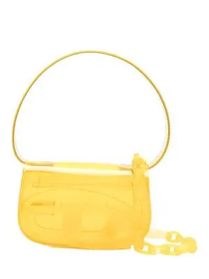 DIESEL® DIESEL Yellow Chain Embellishment Top Handle Bag Yellow