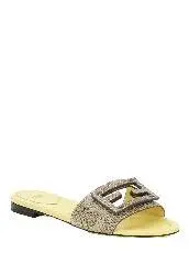 Fendi Embellished Sandals - Multicolor