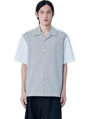 JIL SANDER Boxy Fit Short Sleeve Shirt - White